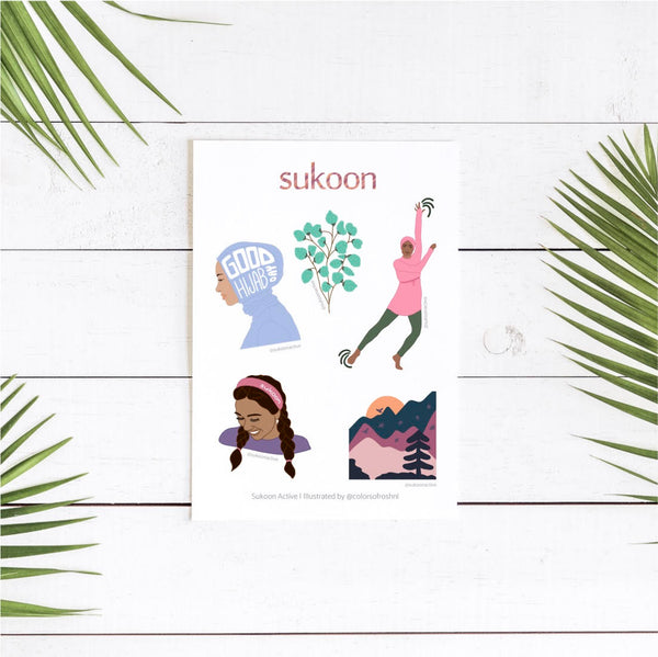 HAWA Stickers – Sukoon Active